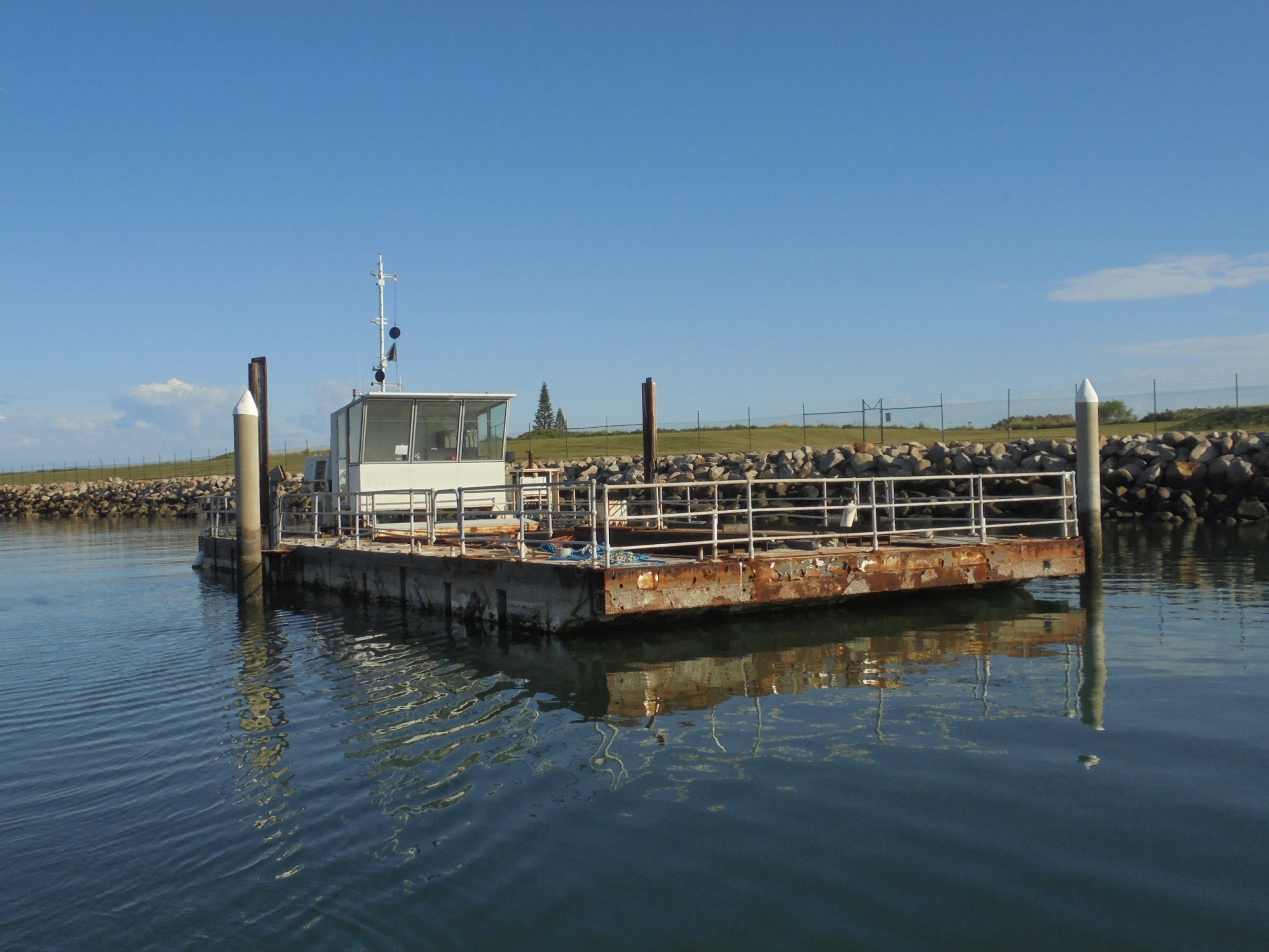 Marine Auctions - Self Propelled Custom Made Barge