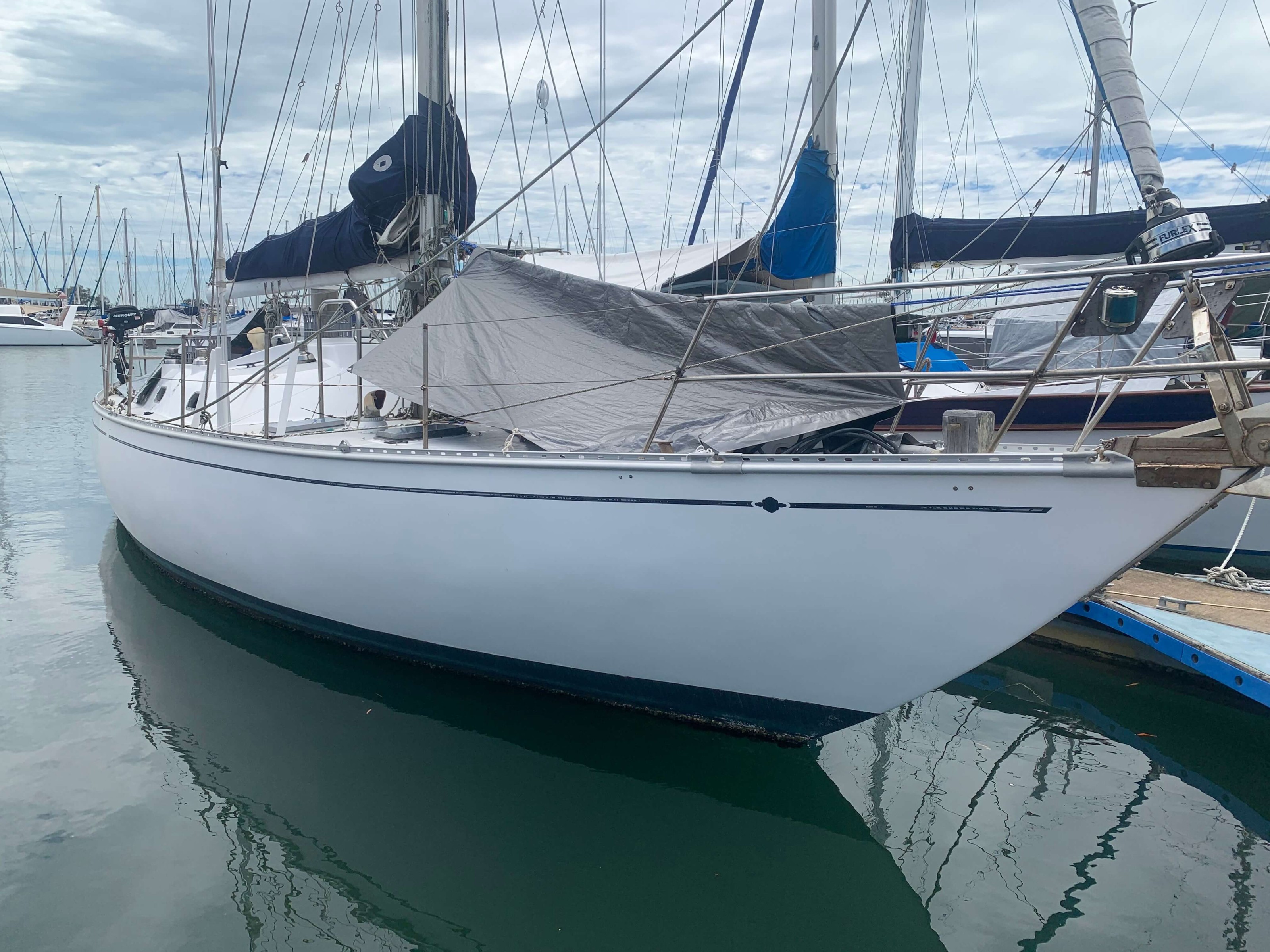 Marine Auctions - 1974 Custom 45 Foot Yacht