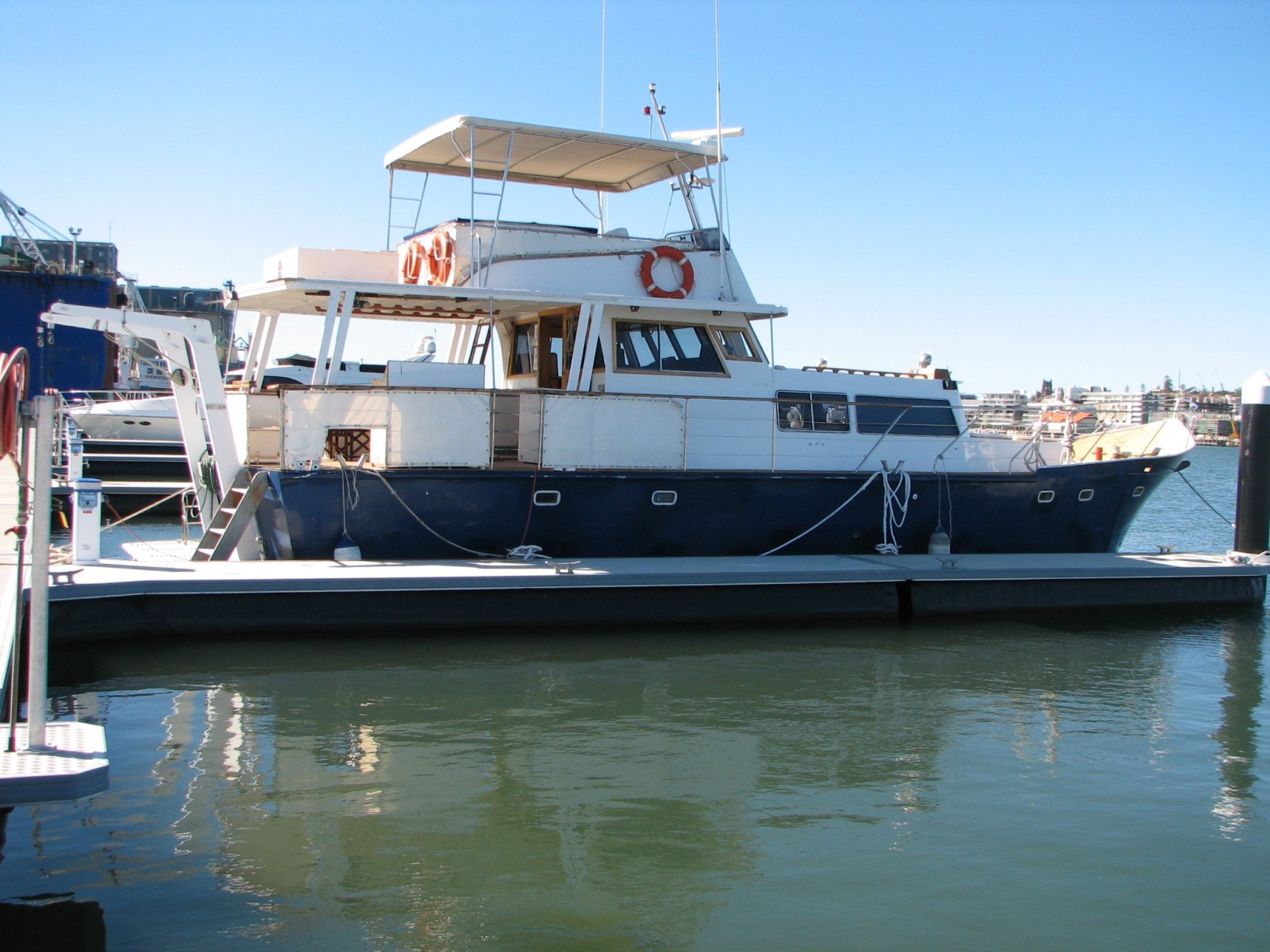 Marine Auctions - 55 John Pugh Steel Motor Cruiser