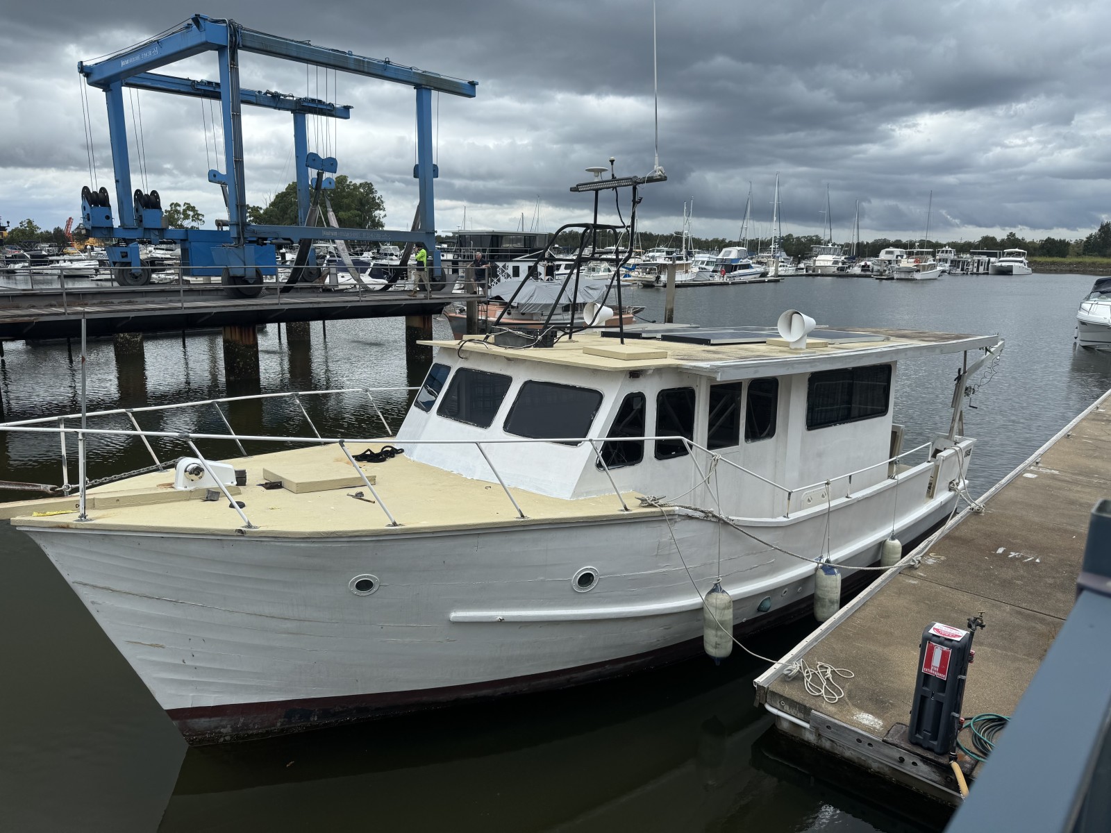 Marine Auctions - Custom Built Timber Cruiser - Unreserved
