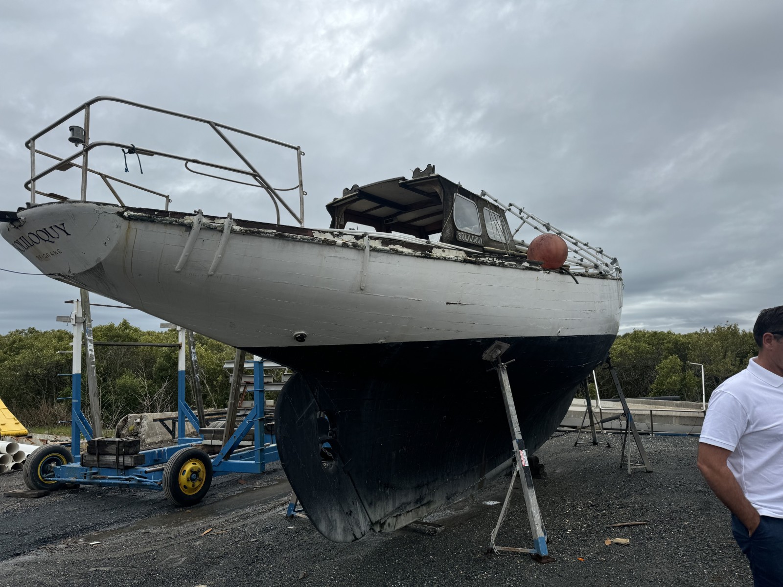 Marine Auctions - Timber Yacht - MUST BE SOLD