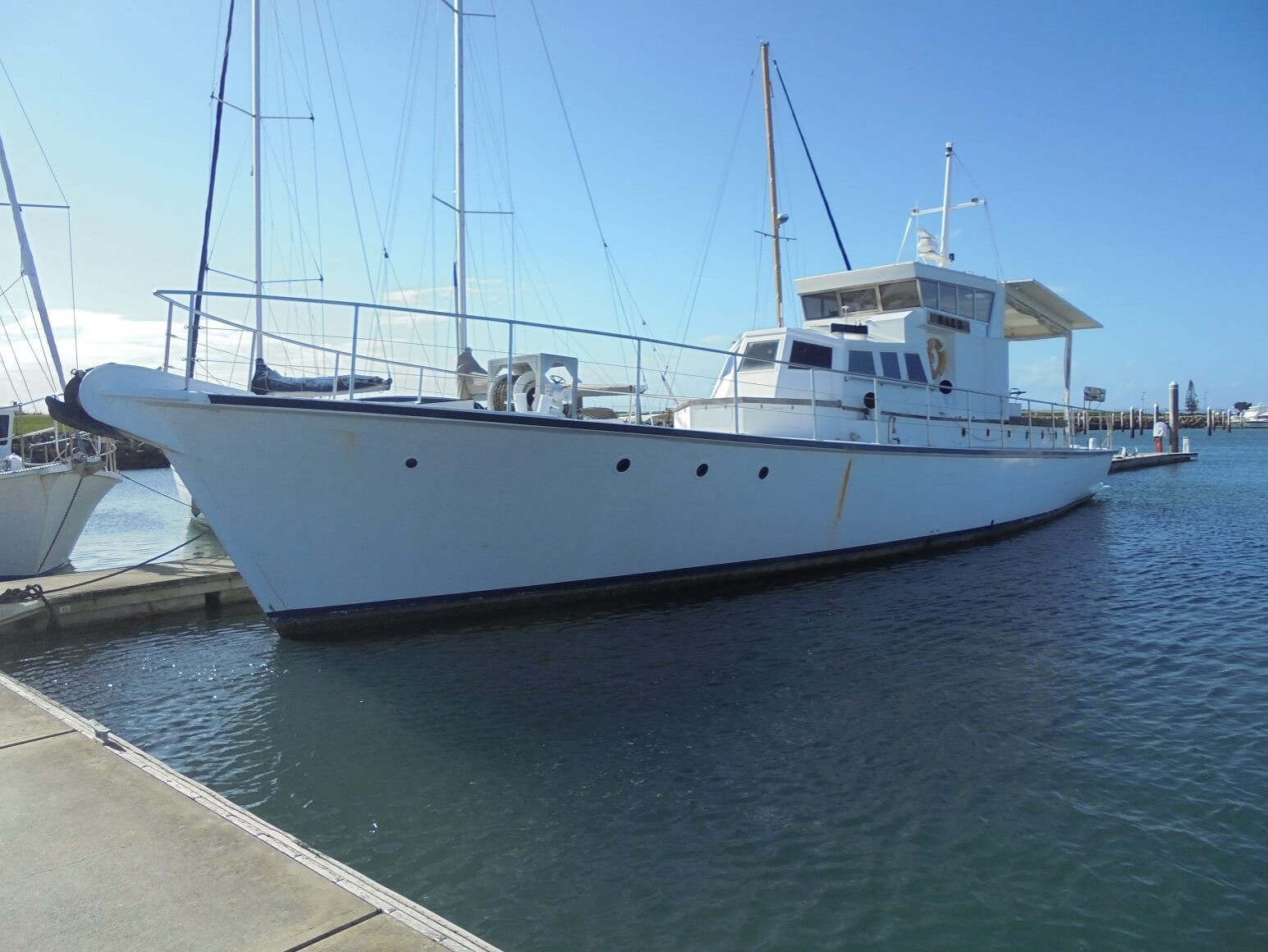 Marine Auctions - Unreserved 1942 72ft Timber Motor Launch, EX RNZN Mako